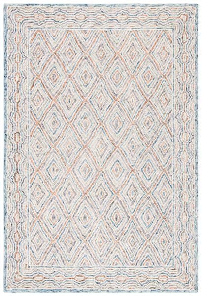 Safavieh Capri Cpr217m Blue - Rust | Rug Studio