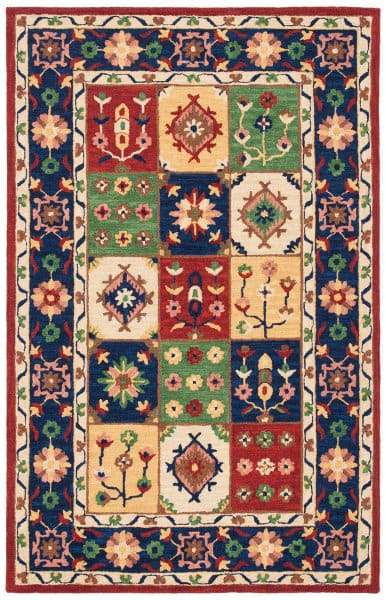Safavieh Heritage Hg356y Green - Red | Rug Studio