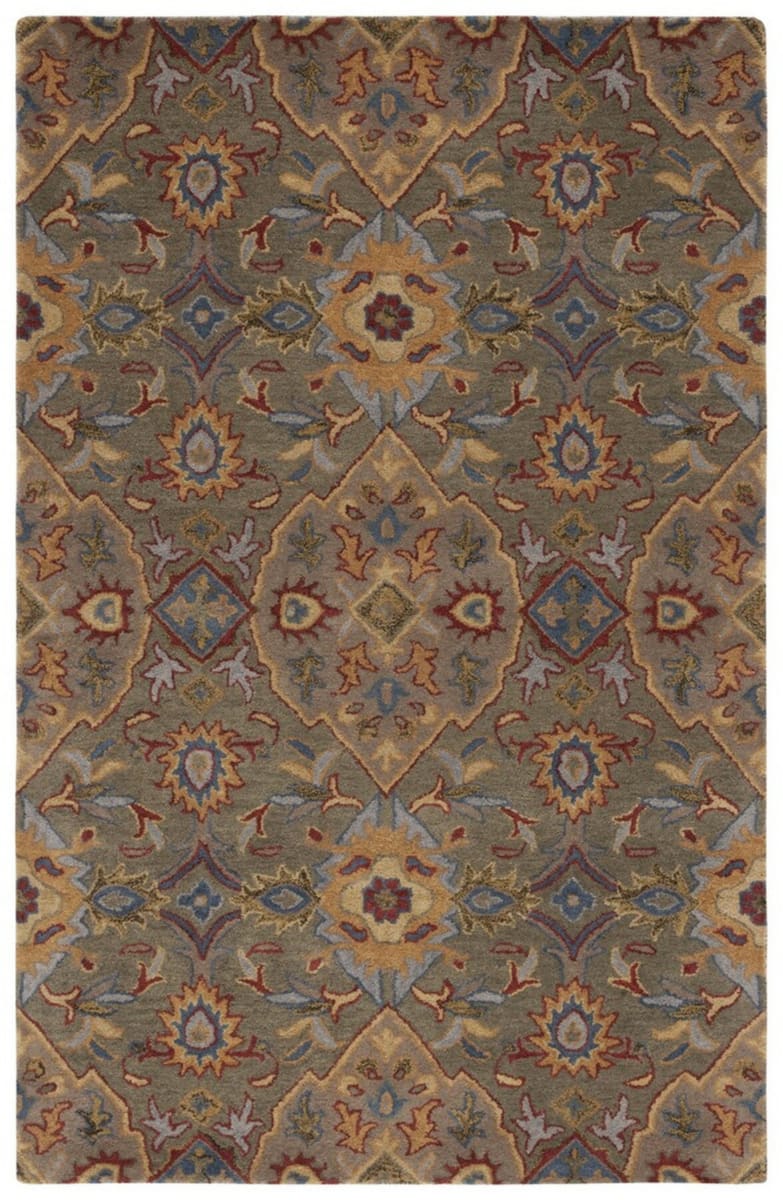 Safavieh Heritage Hg653B Green - Yellow | Rug Studio
