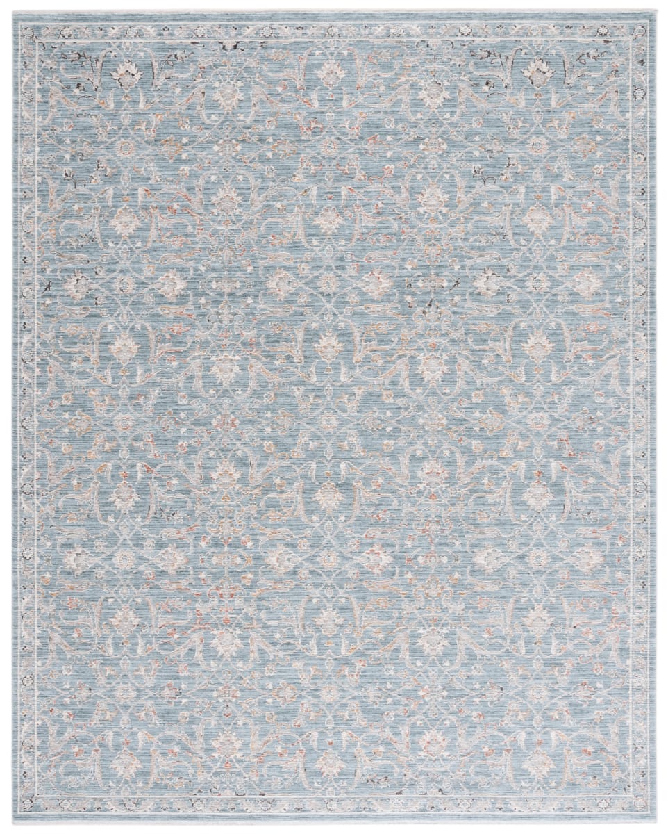 Lauren Ralph Lauren LRL1814M Blue - Rust | Rug Studio