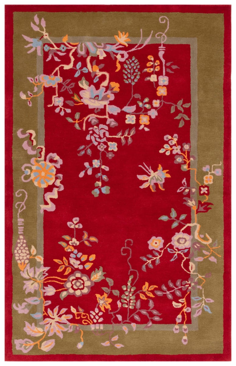 Safavieh Metro MET725Q Red - Green | Rug Studio