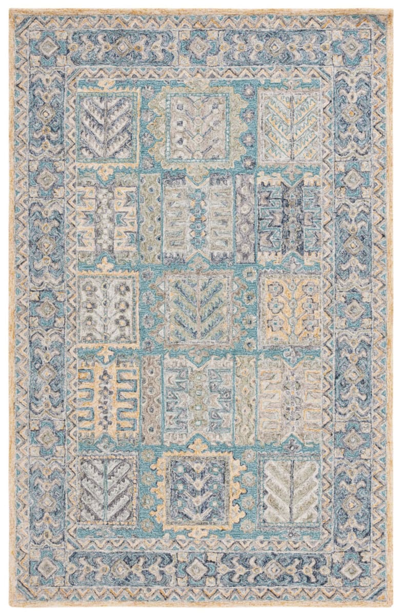 Safavieh Metro MET753J Teal - Blue | Rug Studio