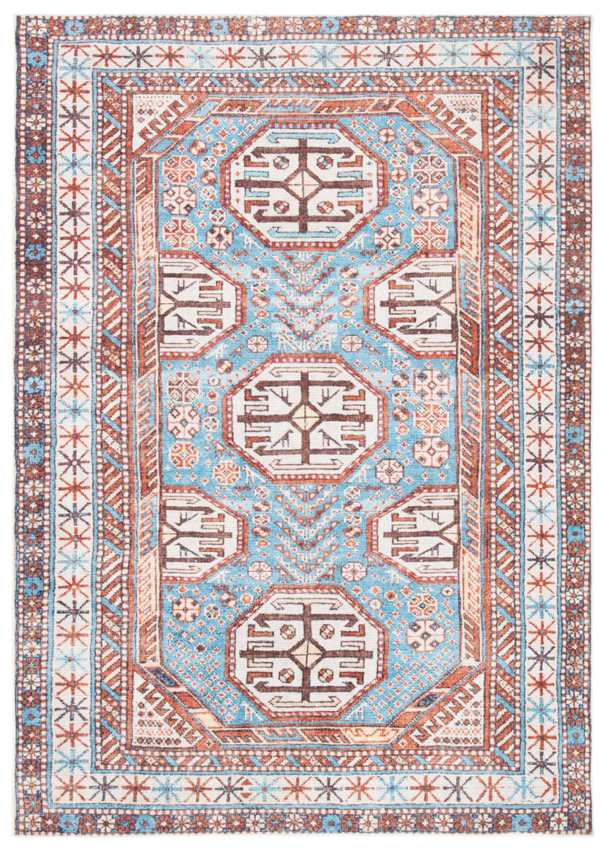 Safavieh Serapi SEP383J Light Blue - Brown | Rug Studio