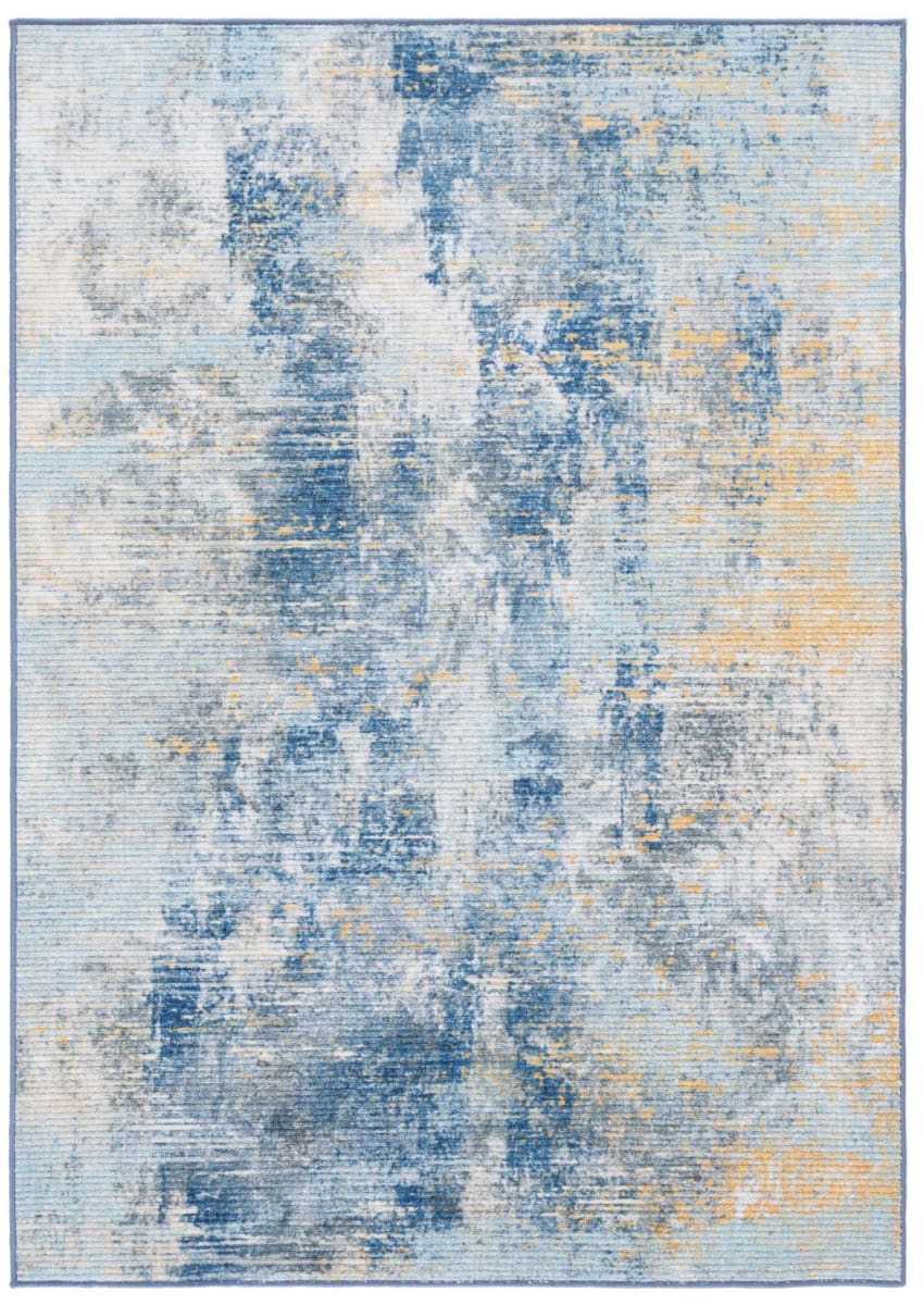 Safavieh Sequoia SEQ100A Ivory Blue - Gold | Rug Studio