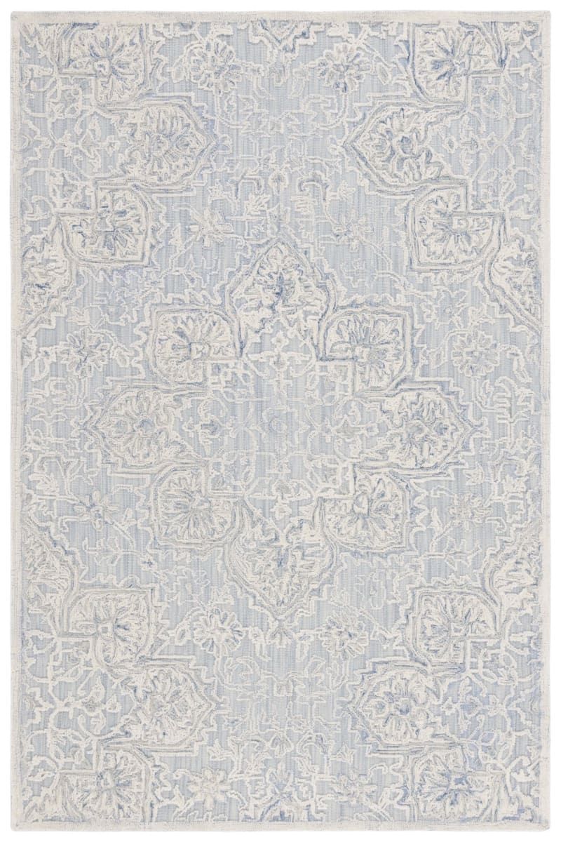 Safavieh Trace TRC304K Light Blue - Ivory | Rug Studio