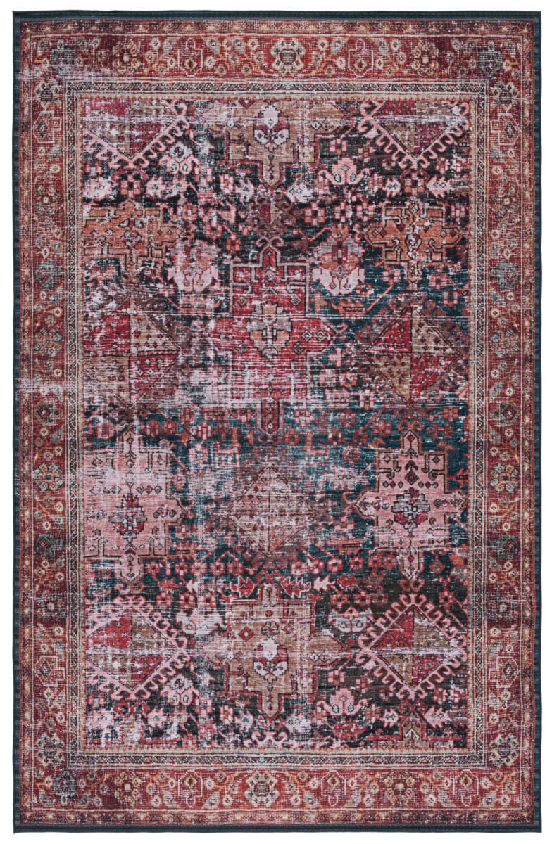 Safavieh Tucson TSN114P Rust - Green | Rug Studio