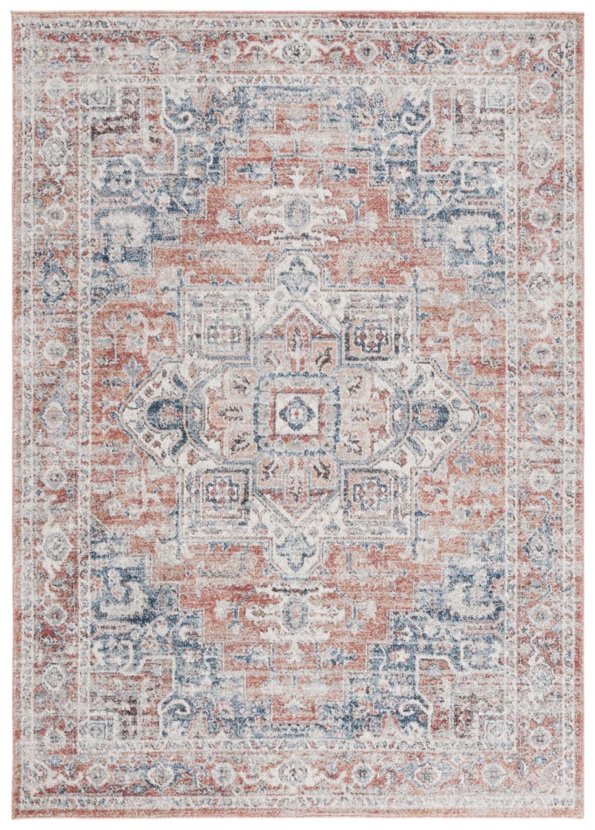 Safavieh Vintage Tabriz VTA208P Rust - Blue | Rug Studio
