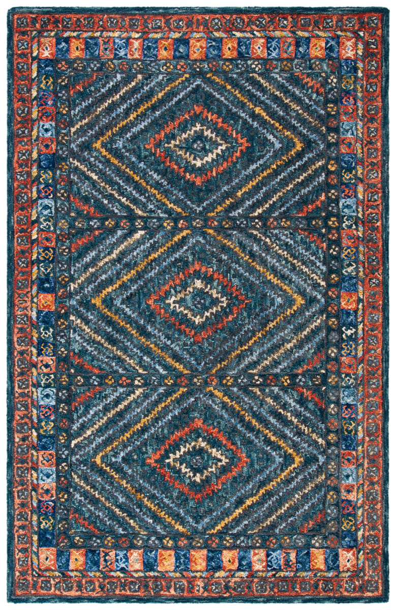 Safavieh Aspen APN815P Rust - Green | Rug Studio