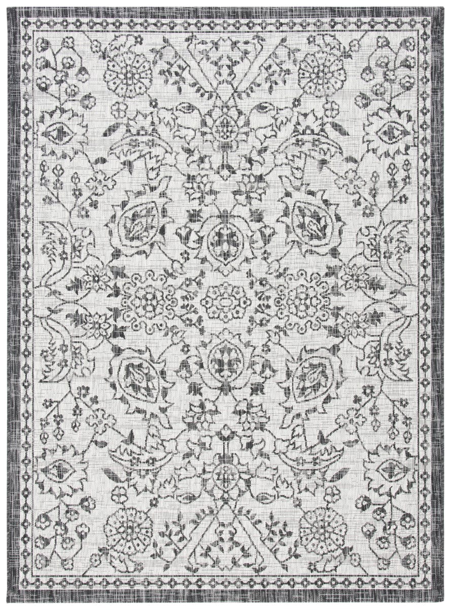 Safavieh Courtyard CY8968-37612 Grey - Black | Rug Studio