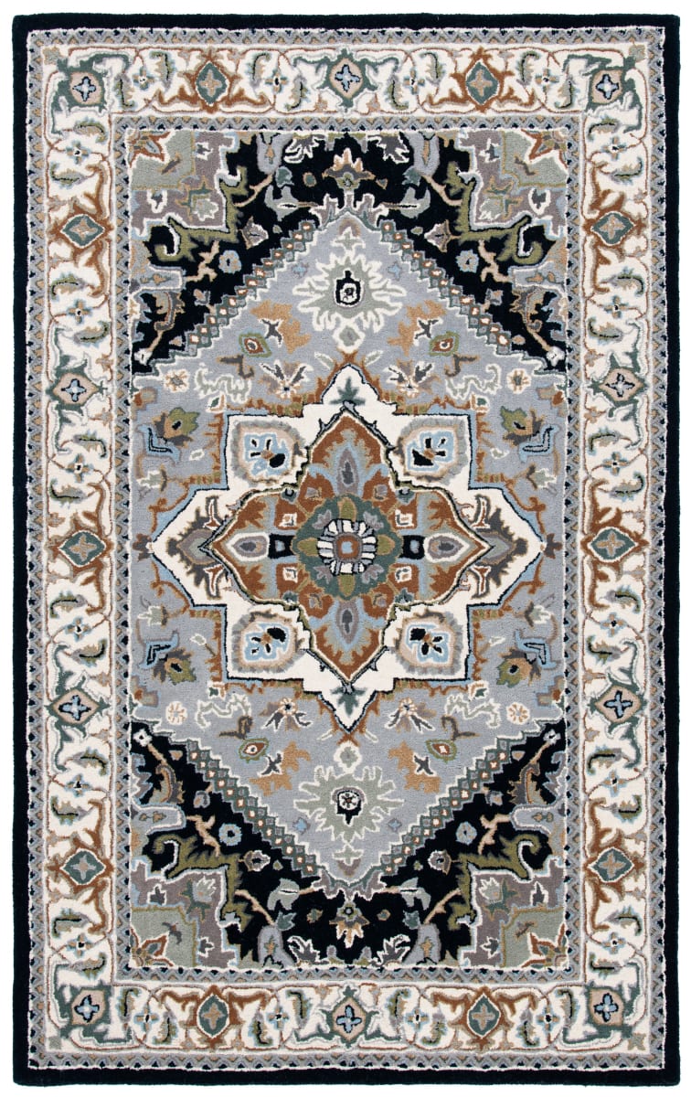 Safavieh Heritage HG625H Grey - Navy | Rug Studio