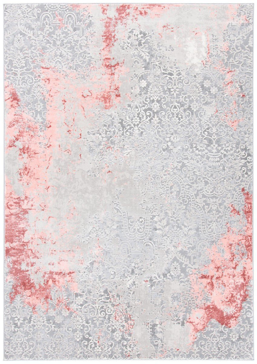 Safavieh Meadow Mdw573G Light Grey - Pink | Rug Studio