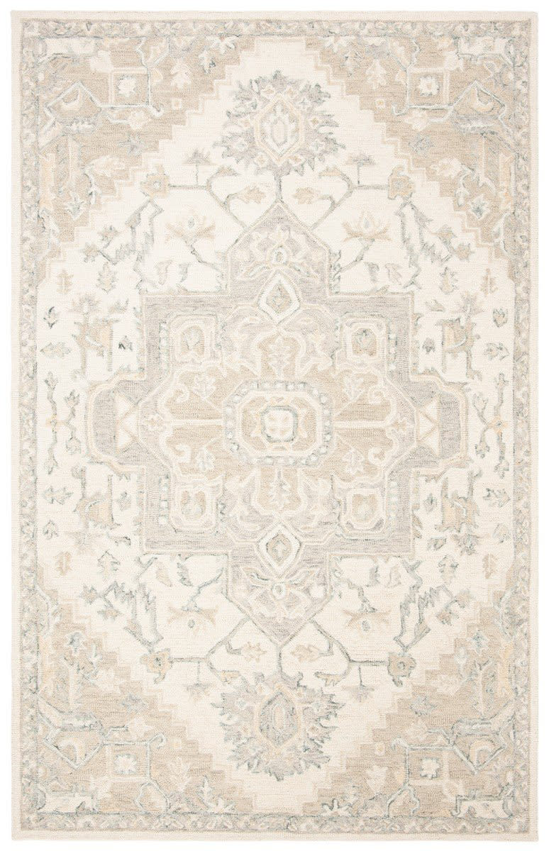 Safavieh Micro-Loop Mlp503B Ivory - Beige | Rug Studio