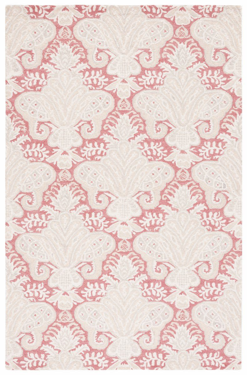 Safavieh Micro-Loop Mlp539U Pink - Beige | Rug Studio