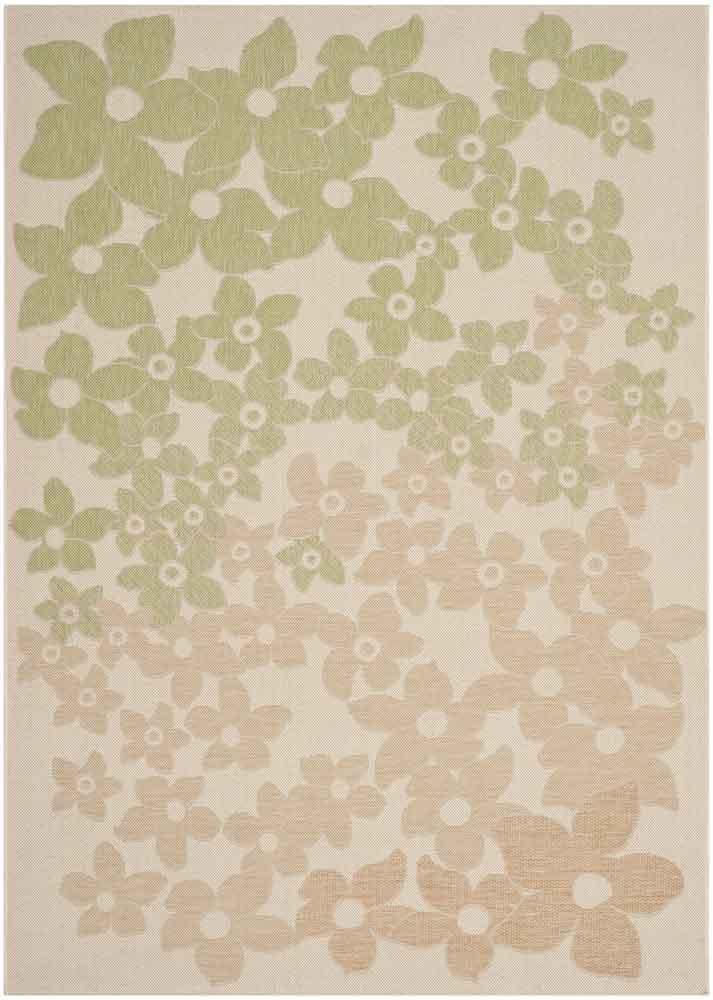 Martha Stewart Field Flowers MSR4246-218 Beige - Sweet Pea | Rug Studio