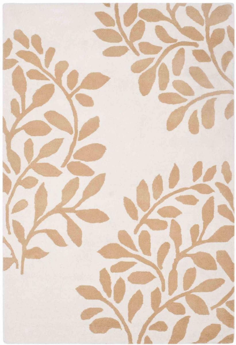 Martha Stewart Leaf Stamp Msr4560C Dune | Rug Studio