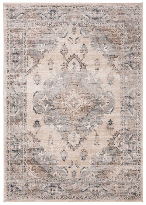 Martha Stewart Machine Made Msr898B Beige - Grey | Rug Studio