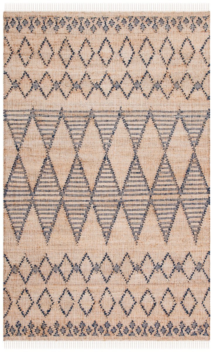 Safavieh Natural Fiber Nf224Z Black - Natural | Rug Studio
