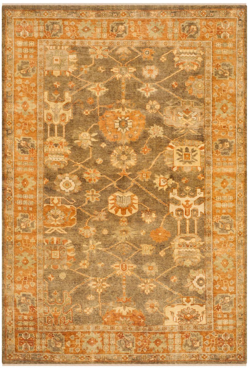 Safavieh Oushak Osh144A Brown - Rust | Rug Studio