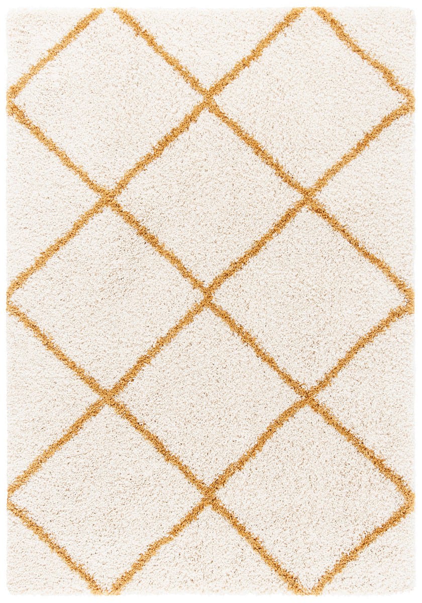Safavieh Hudson Shag Sgh281E Ivory - Gold | Rug Studio