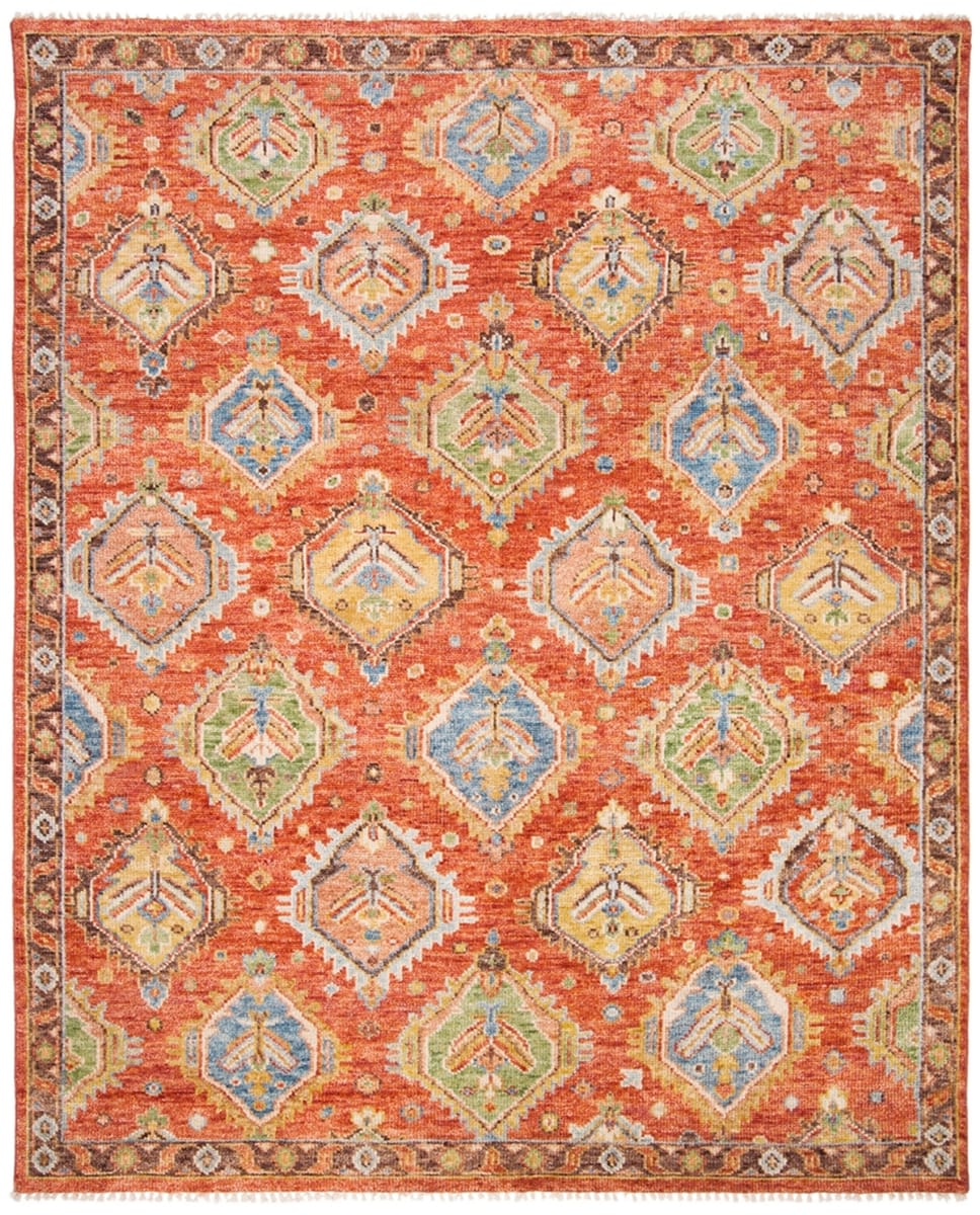 Safavieh Samarkand Srk105P Rust - Brown | Rug Studio