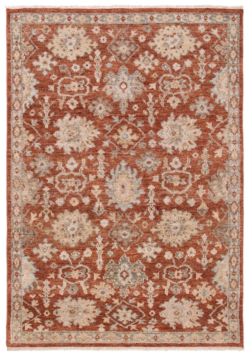 Safavieh Samarkand Srk115P Rust - Grey | Rug Studio