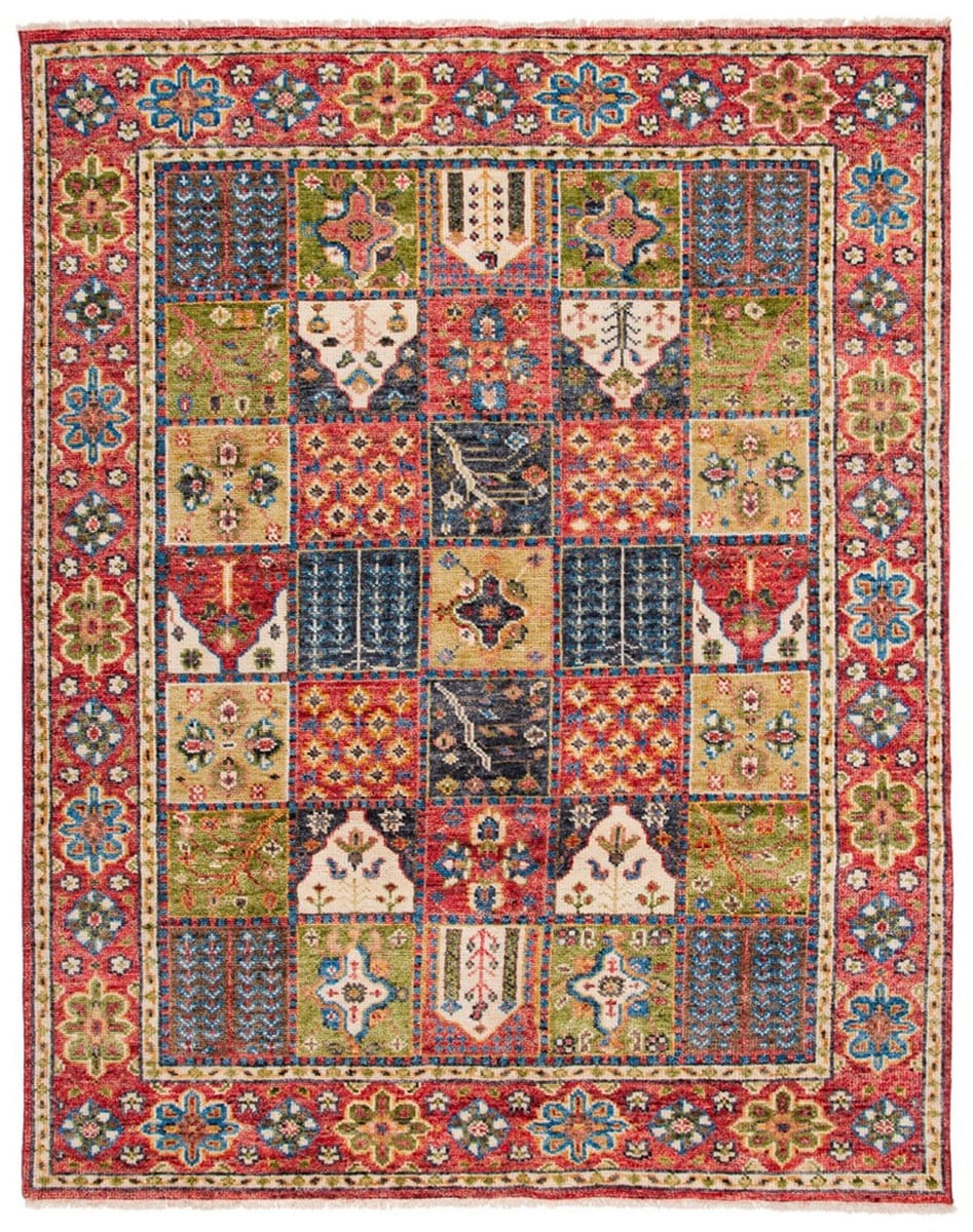 Safavieh Samarkand Srk124Q Red - Green | Rug Studio