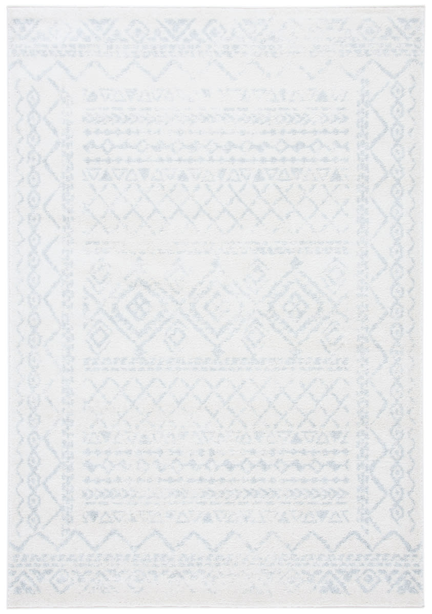 Tulum TUL268B Ivory - Light Grey | Rug Studio