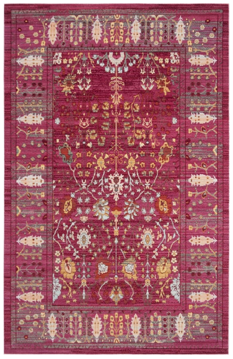 Safavieh Valencia Val108P Fuchsia - Multi | Rug Studio