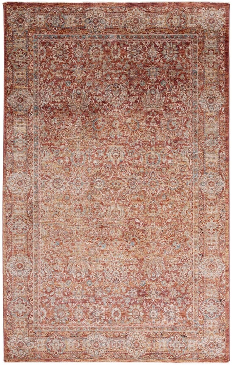Safavieh Valencia Val570P Rust - Teal | Rug Studio