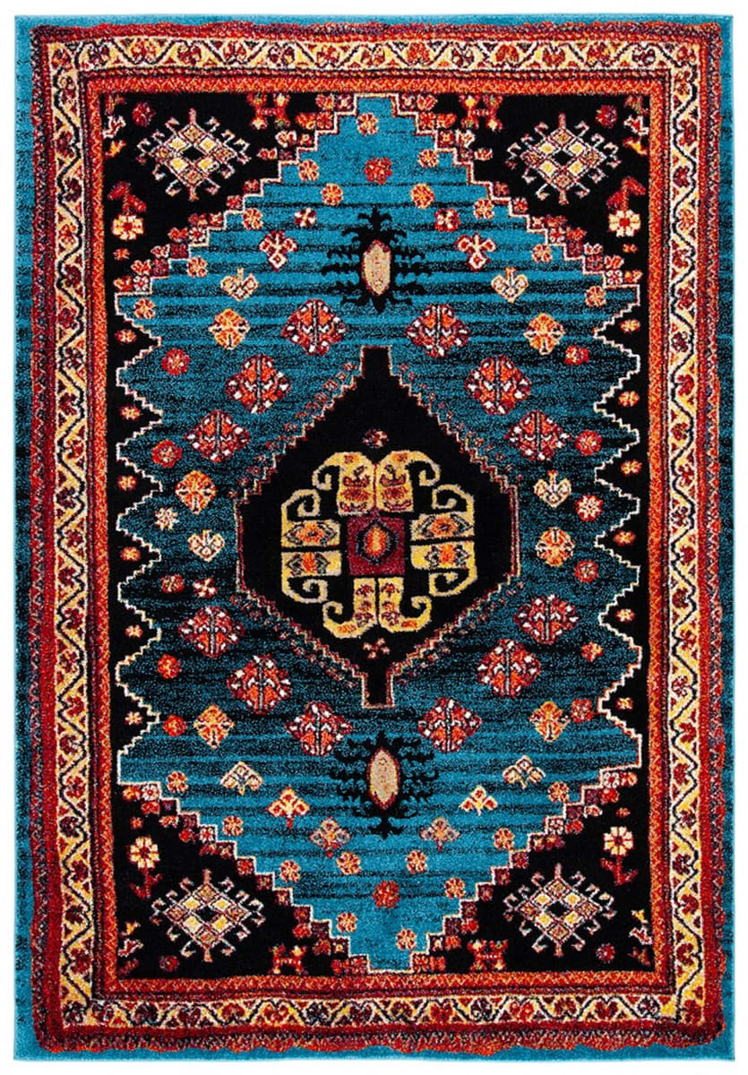 Safavieh Vintage Hamadan Vth203M Blue - Black | Rug Studio