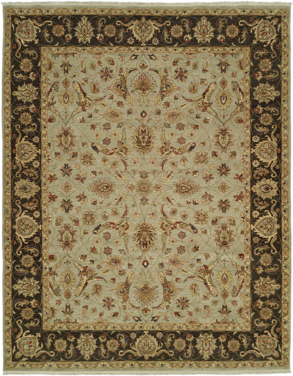 Shalom Brothers Royal Zeigler Rzm-Sl6 Sage-Black | Rug Studio
