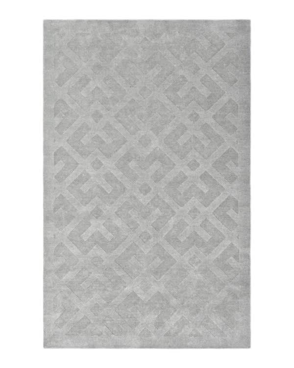 Solo Rugs Modern S6001-Gray Light Gray | Rug Studio