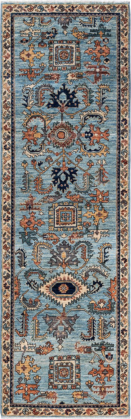 Solo Rugs Serapi M1982-399 Light Blue | Rug Studio