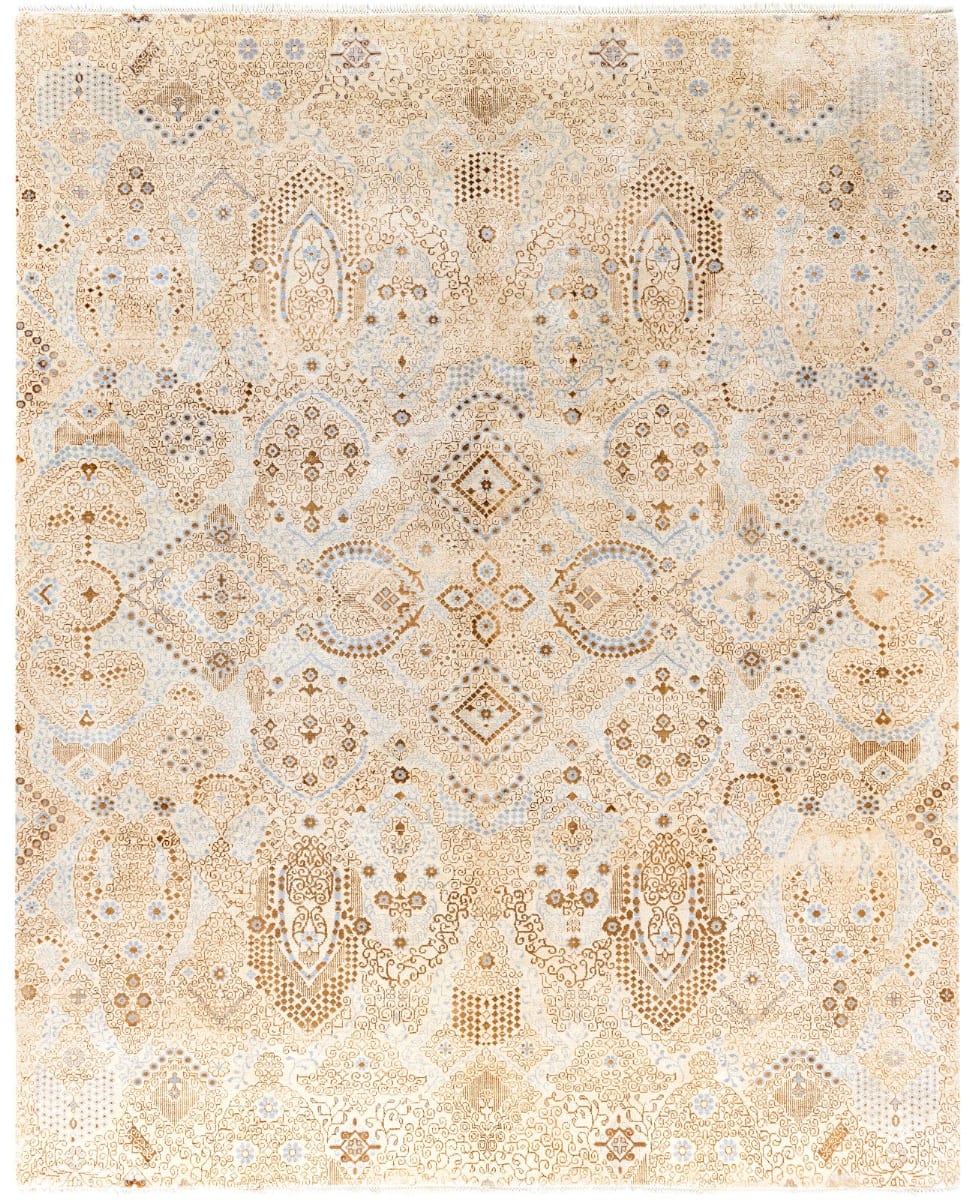 Solo Rugs Ikat M6363-24 Beige | Rug Studio