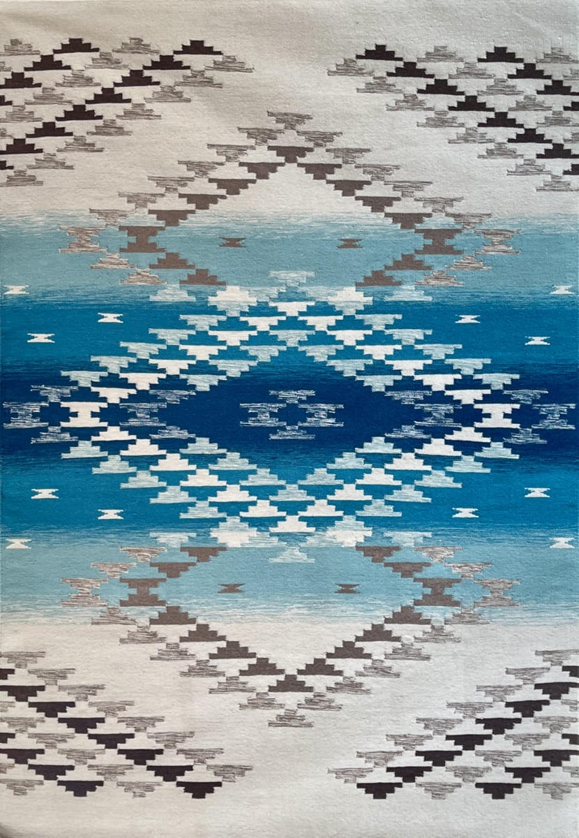 Southwest Looms Pendleton Tierra PT-1A Salt Creek Turquoise | Rug Studio