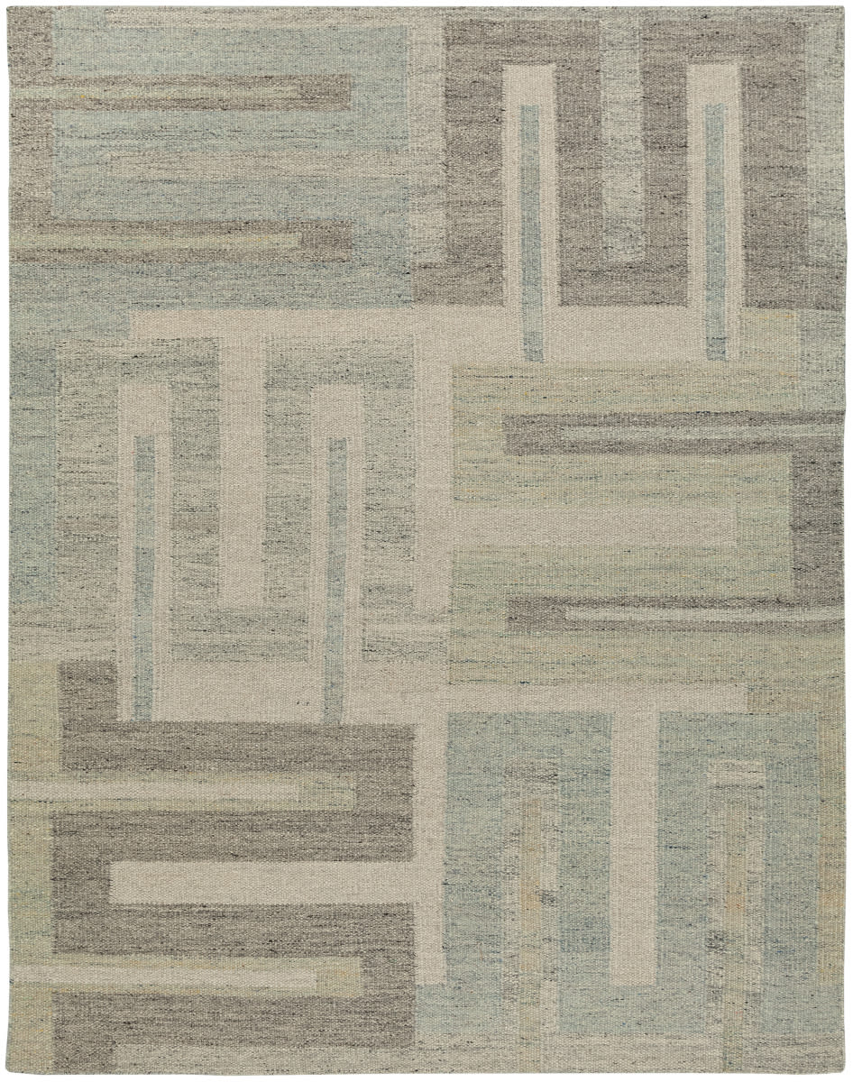Tamarian Habit Emcee Grey Blue | Rug Studio