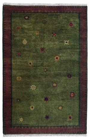 Tibet Rug Company 60 Knot Premium Tibetan Sol Moss Area Rug #136936