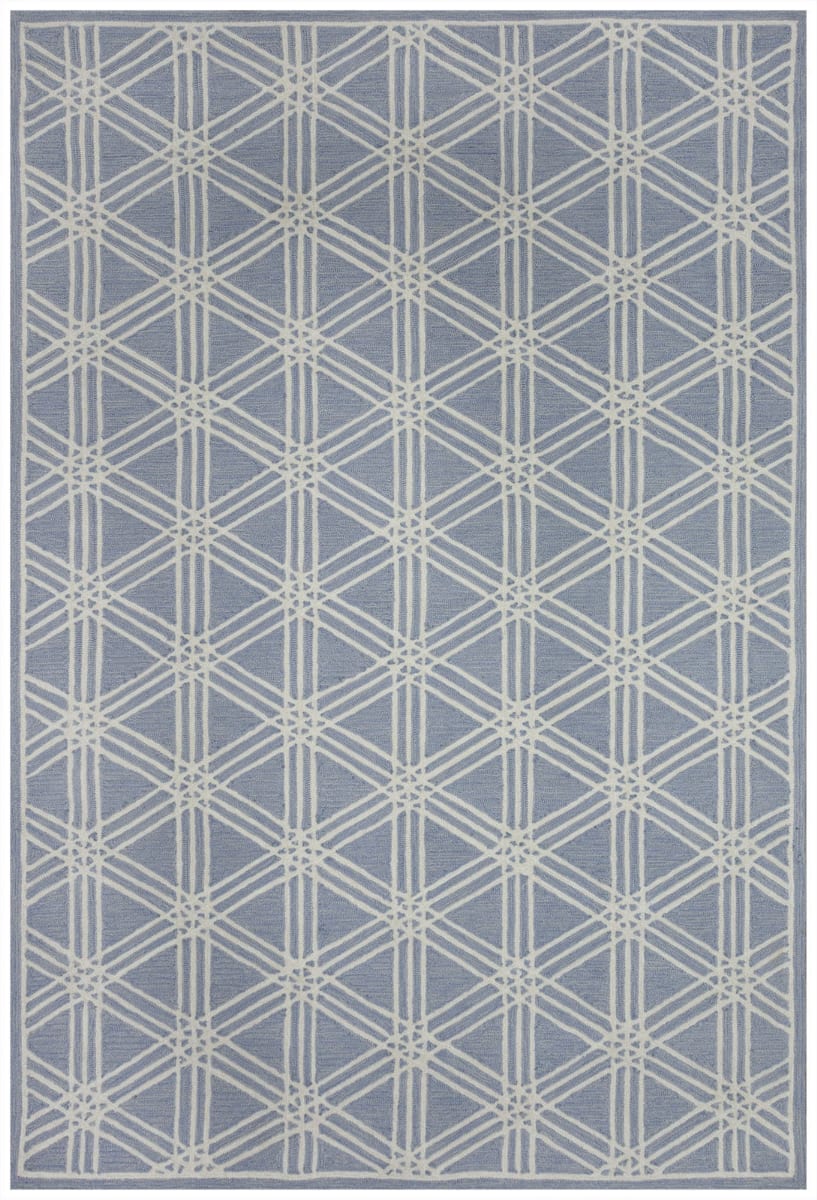 Trans-Ocean Capri Hex 174103 Light Blue | Rug Studio