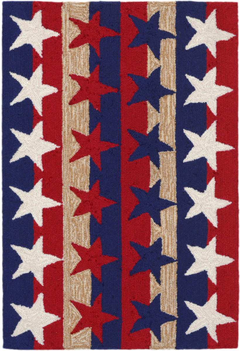 Trans-Ocean Frontporch Stars And Stripes 180414 American | Rug Studio