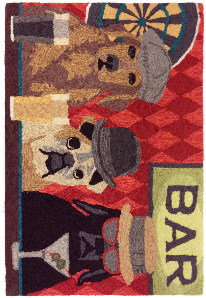 Trans-Ocean Frontporch Bar Patrol 180937 Port | Rug Studio