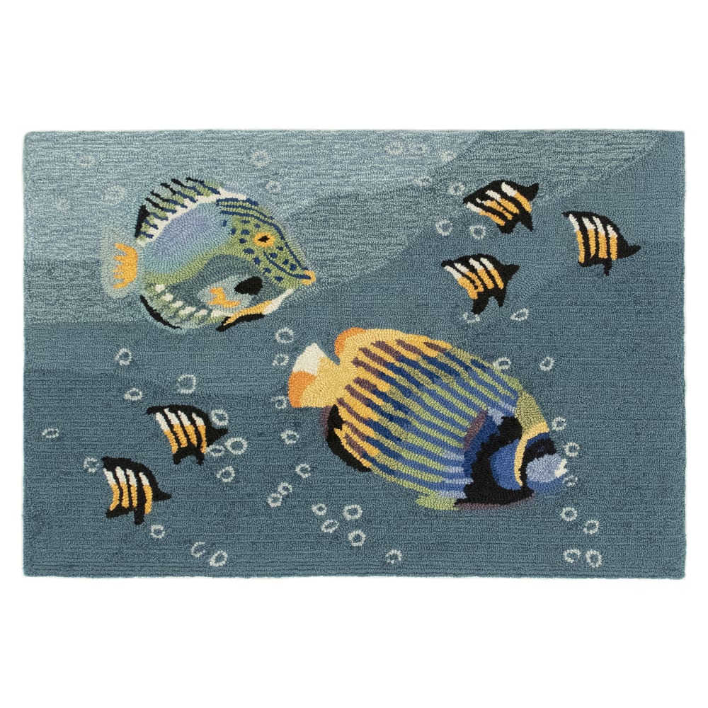 Trans-Ocean Frontporch Aquarium 453004 Ocean | Rug Studio