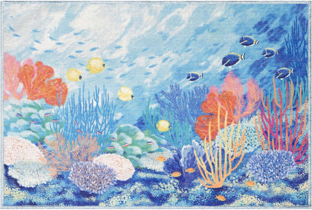 Trans-Ocean Impressions Underwater 292604 Ocean | Rug Studio