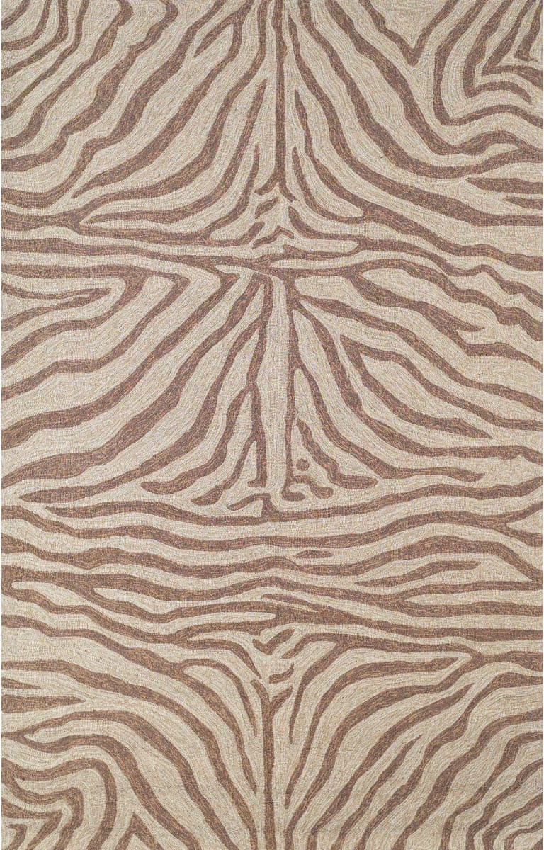 Trans-Ocean Ravella Zebra 203319 Brown | Rug Studio