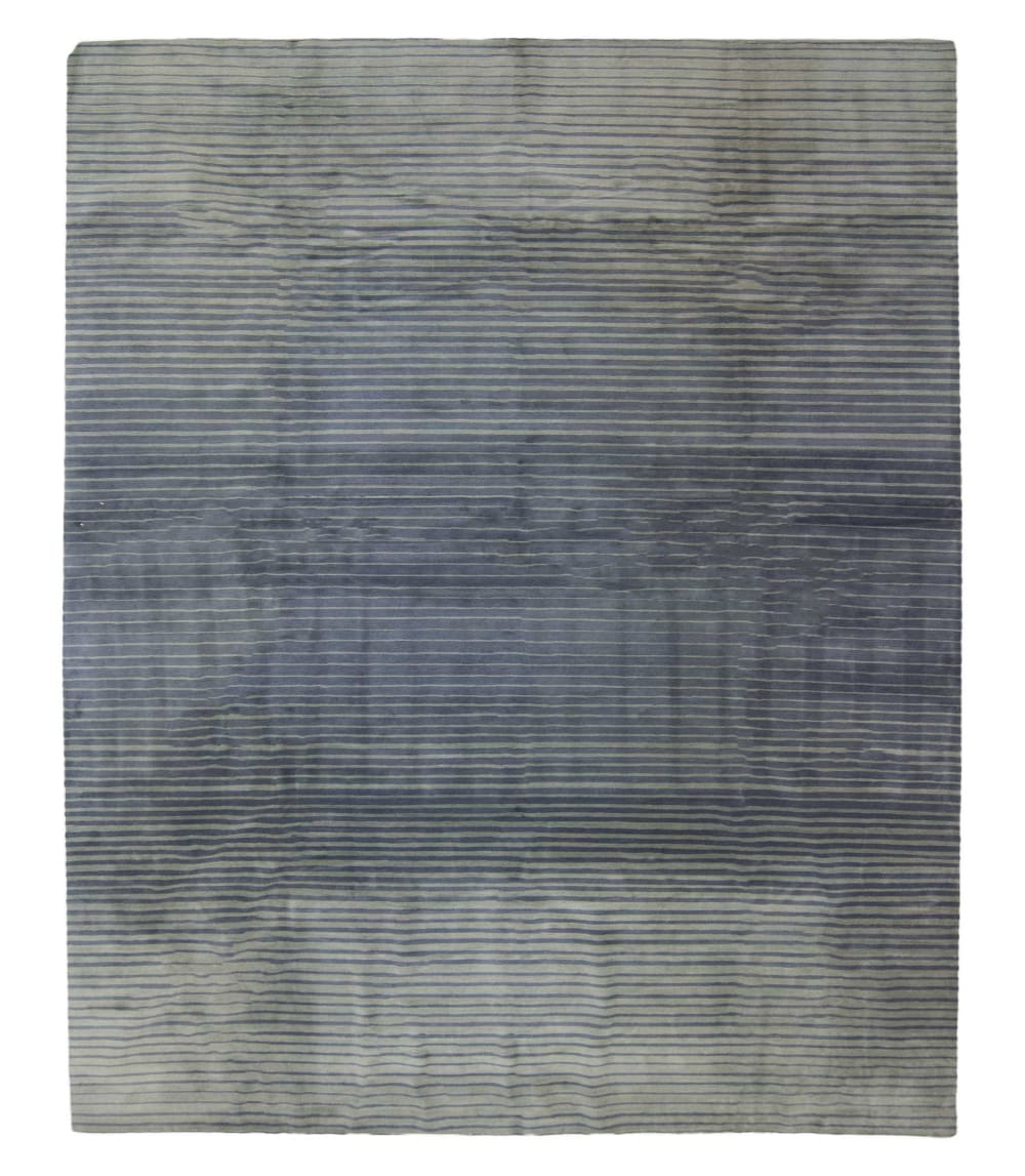 Tufenkian Flip Side Steel Blue | Rug Studio