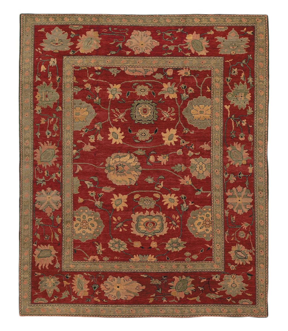 Tufenkian Firjustan Ruby Sheared | Rug Studio