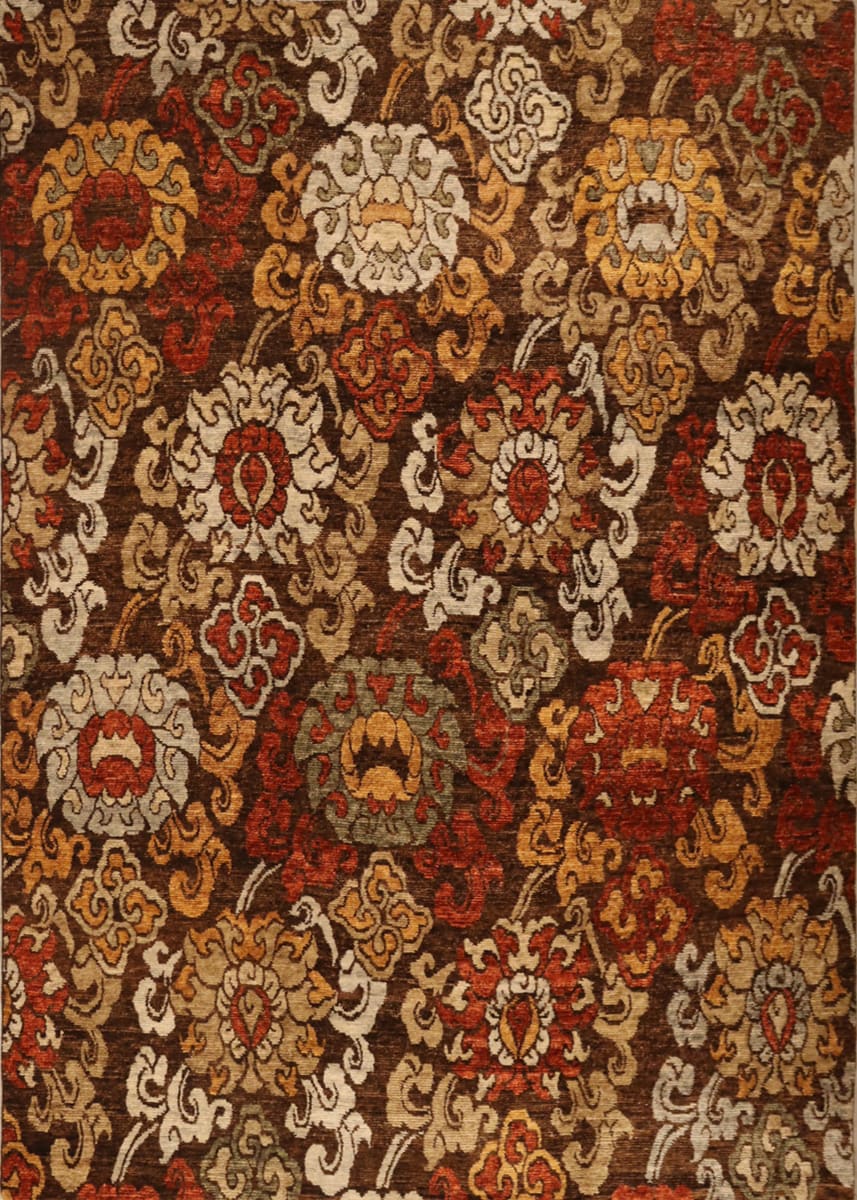 Tamarian Tibetan Weave Aurelian Bittersweet | Rug Studio