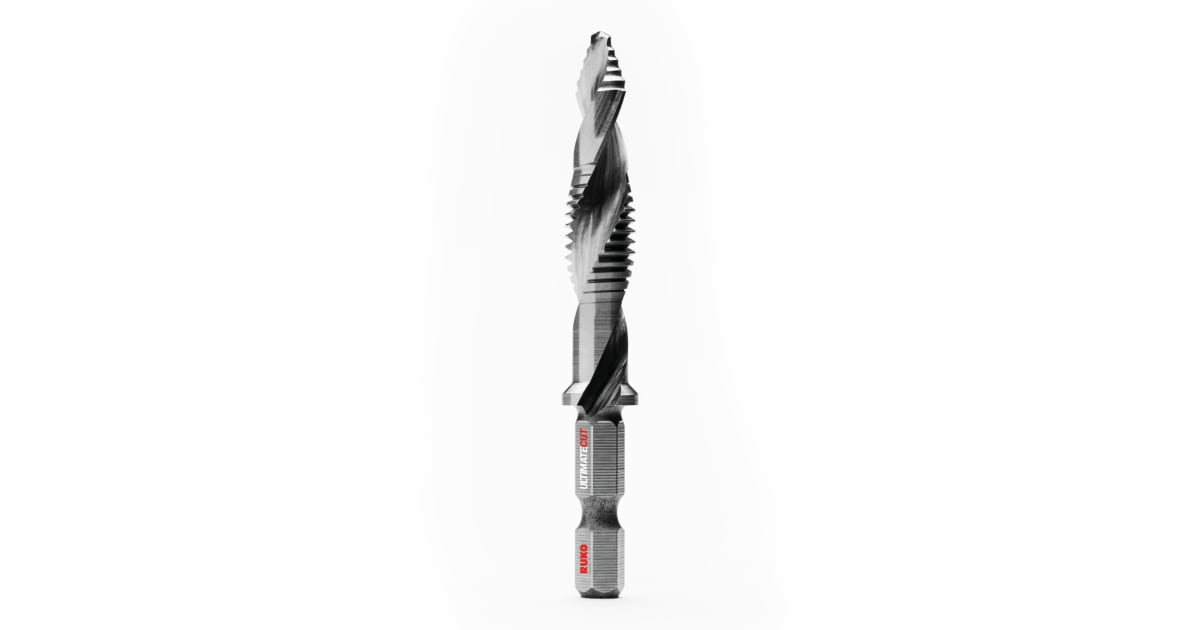 ULTIMATECUT Combi machine tap with FLOWSTEP® tip, HSS, bit shank ...