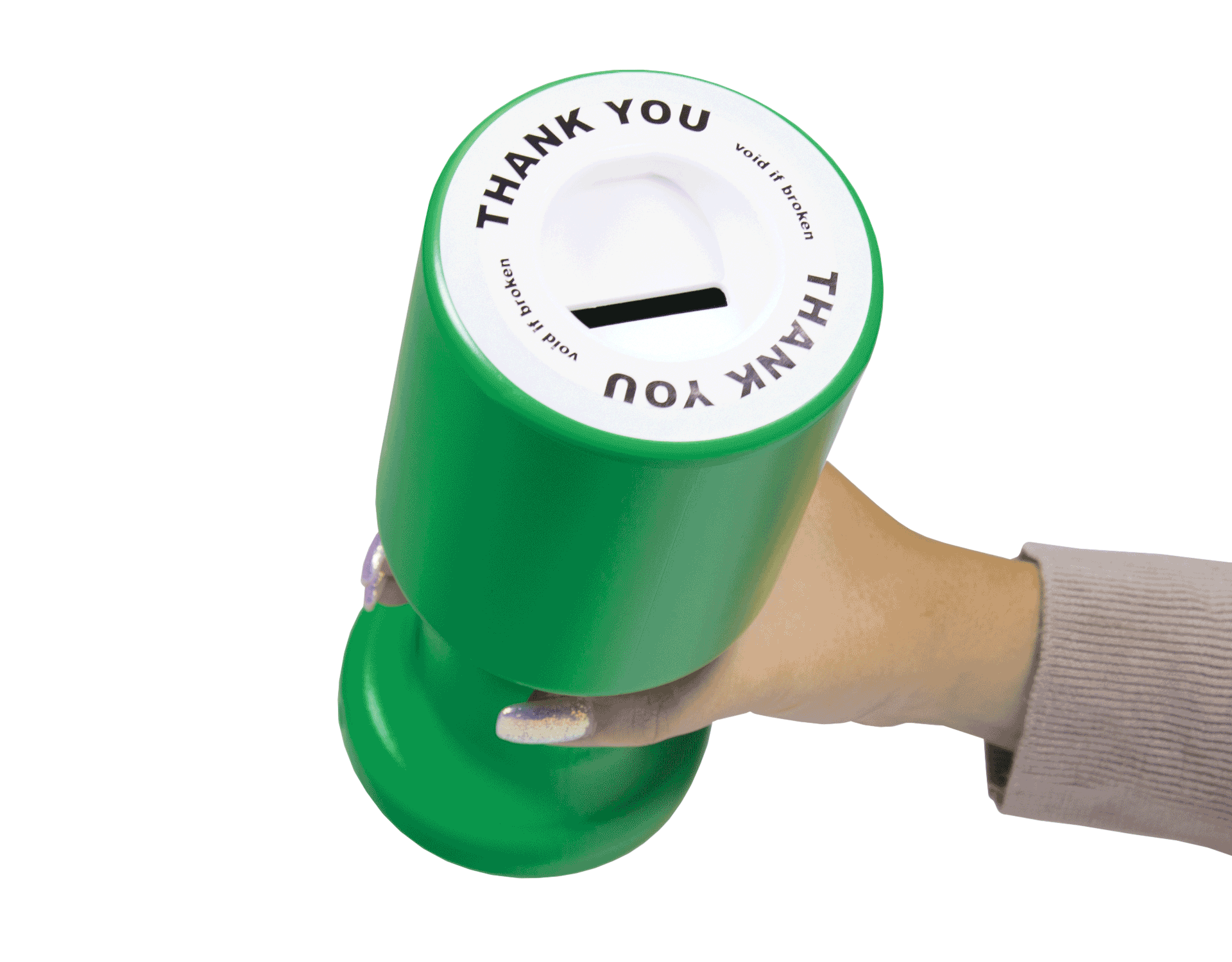 Small Eco Hand Held Charity Boxes | Running Imp - Running Imp