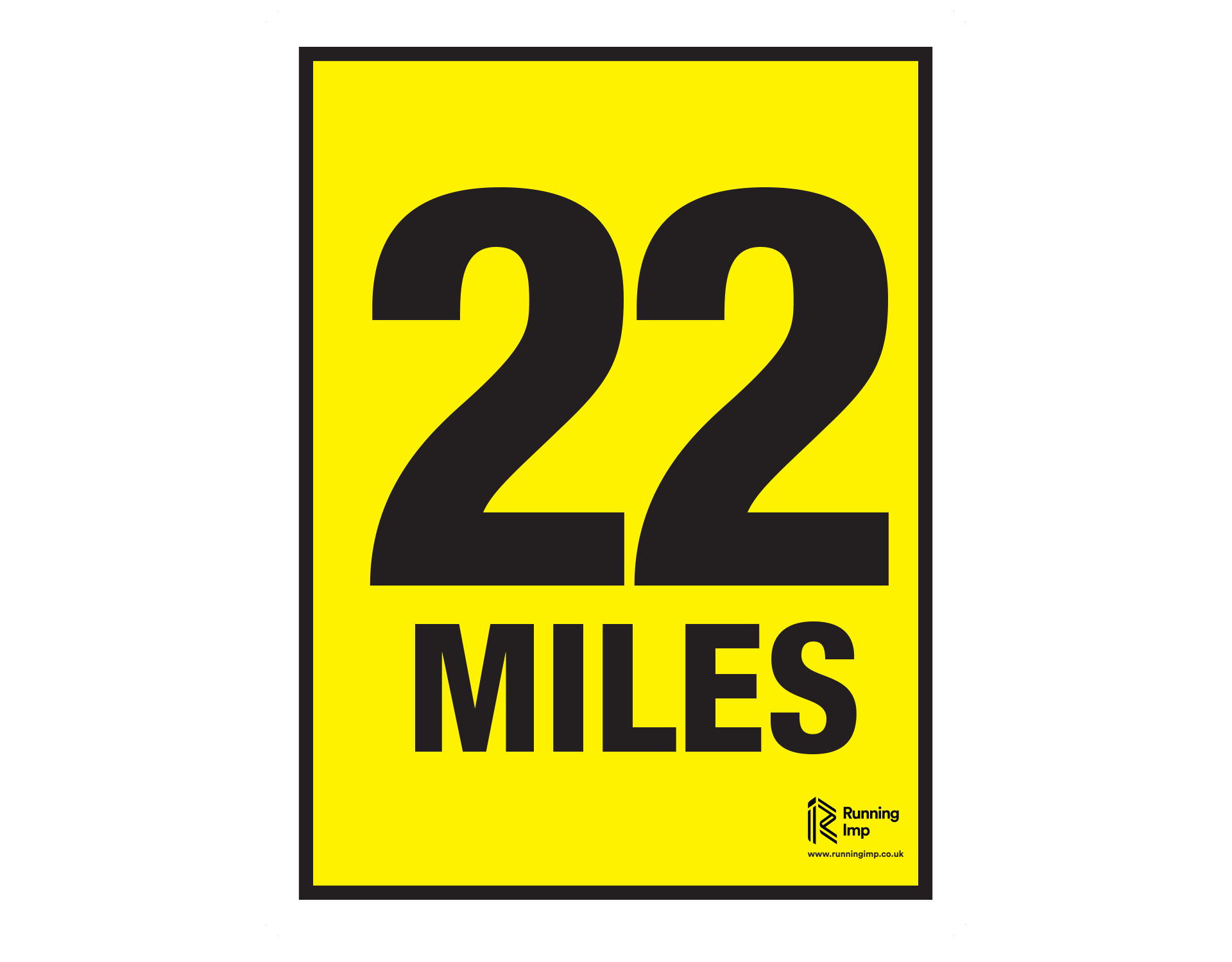 Mile Marker Signs Sponsored