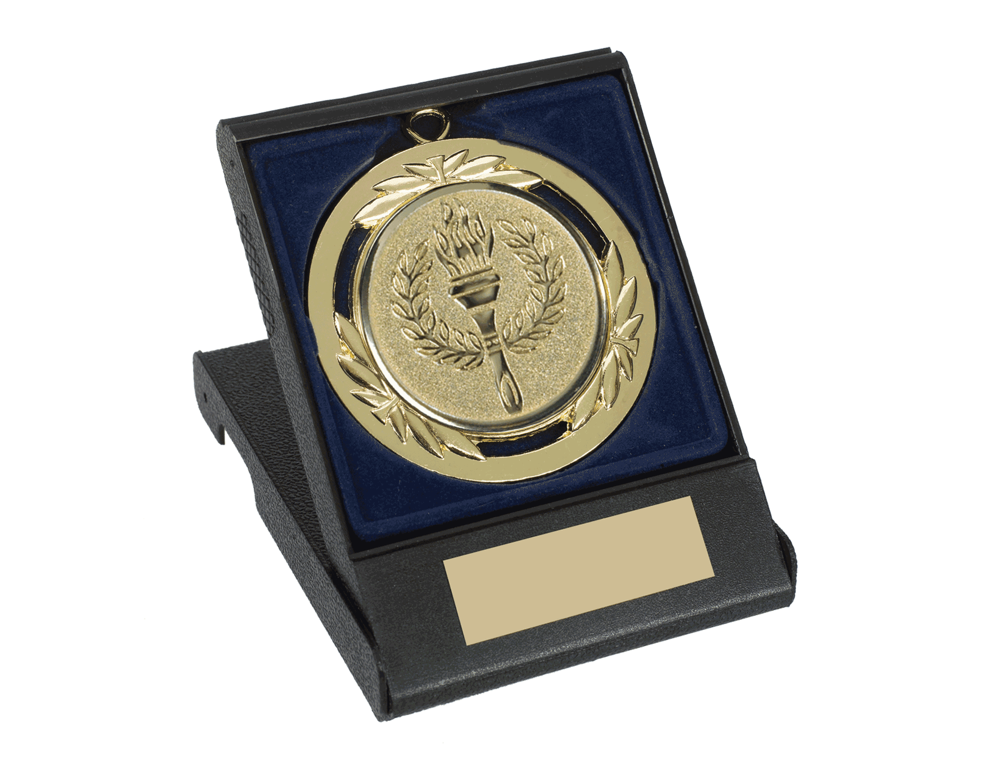 T56E Gold Three Plume Victory Torch Presentation Medal | Running Imp ...